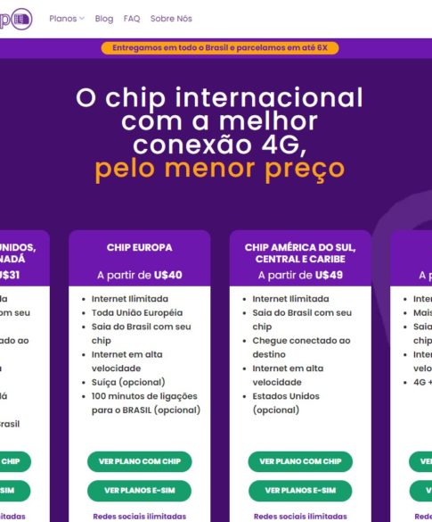 Chip dos Estados Unidos - As Melhores Operadoras e Planos