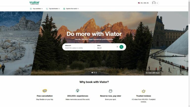 Viator é Confiável? Prós e Contras da Plataforma